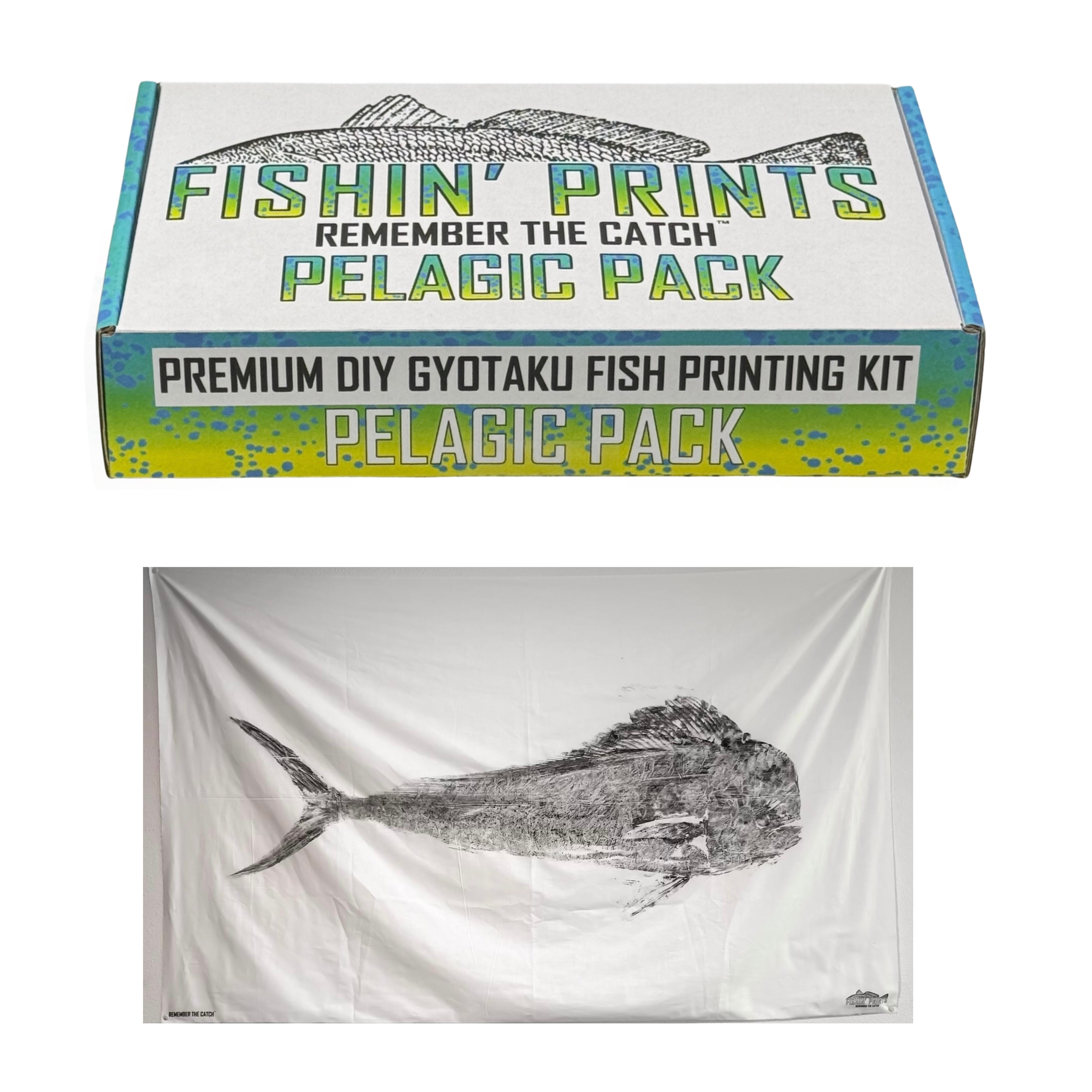 Fishin’ Prints | DIY Gyotaku Fish Printing Kits Taxidermy Alternative ...